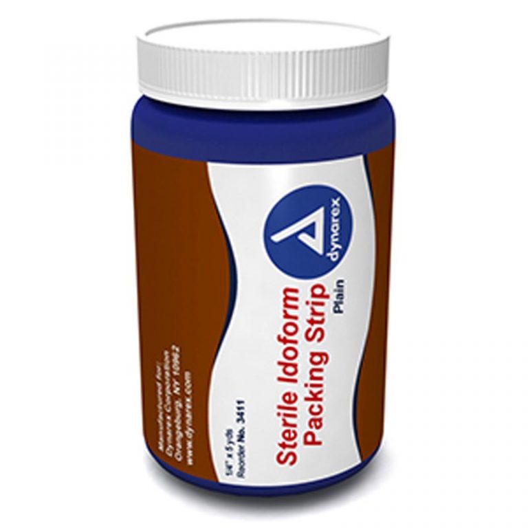 Packing Strips Iodoform, Sterile – 1/2" X 5 Yds | D&D Medical Equipment