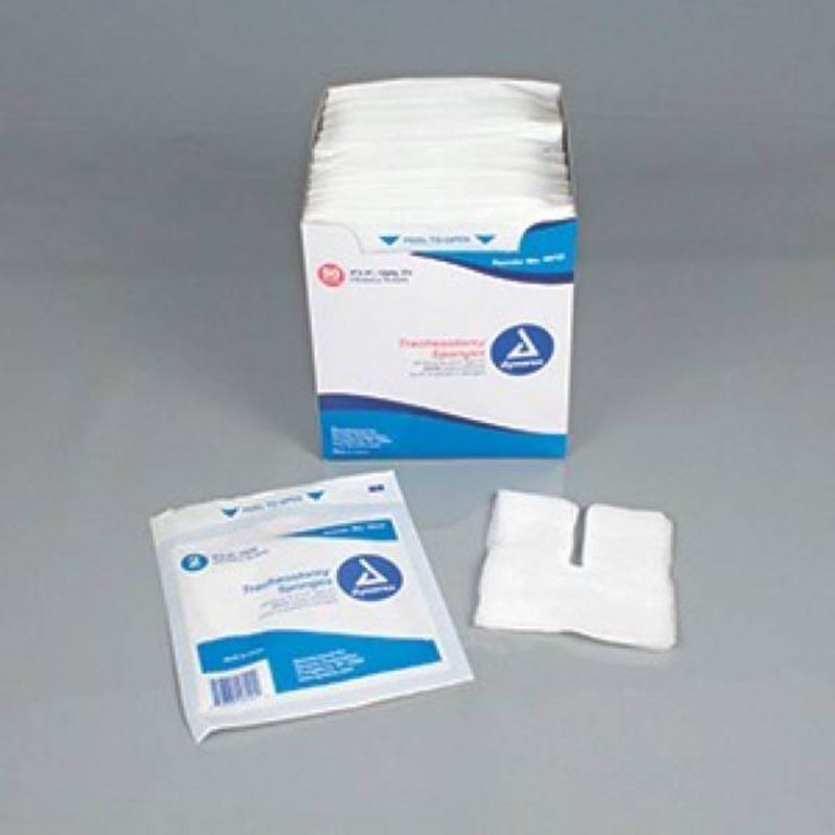 Tracheostomy Sponge Sterile – 4" X 4" 12 Ply | D&D Medical Equipment